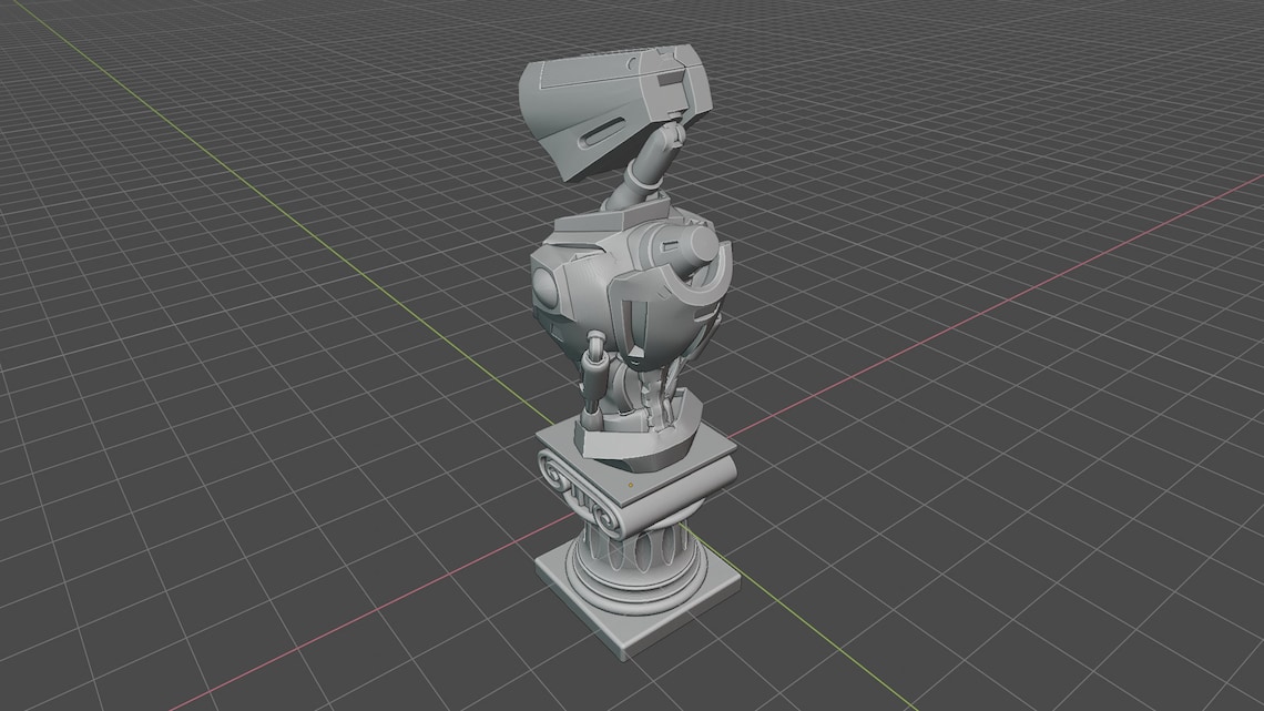 ULTRAKILL V1 Bust Sculpture 3D Model - Etsy