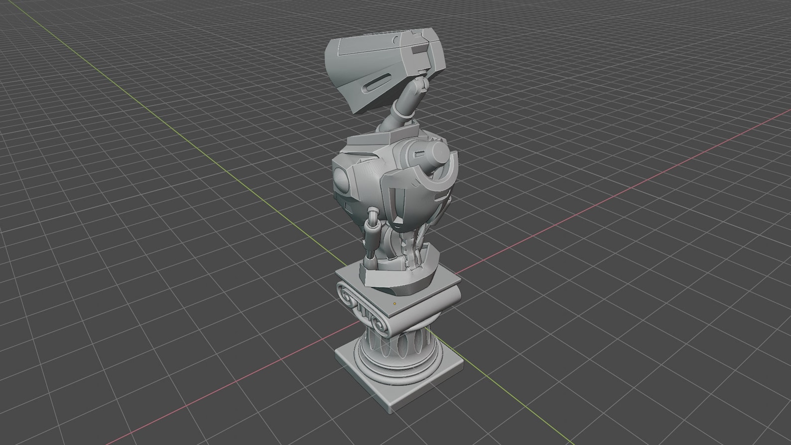 ULTRAKILL V1 Bust Sculpture 3D Model - Etsy