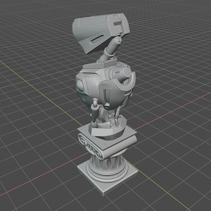ULTRAKILL V1 Bust Sculpture 3D Model - Etsy Hong Kong