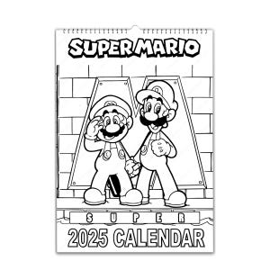 2025 Super Mario Calendar - Etsy