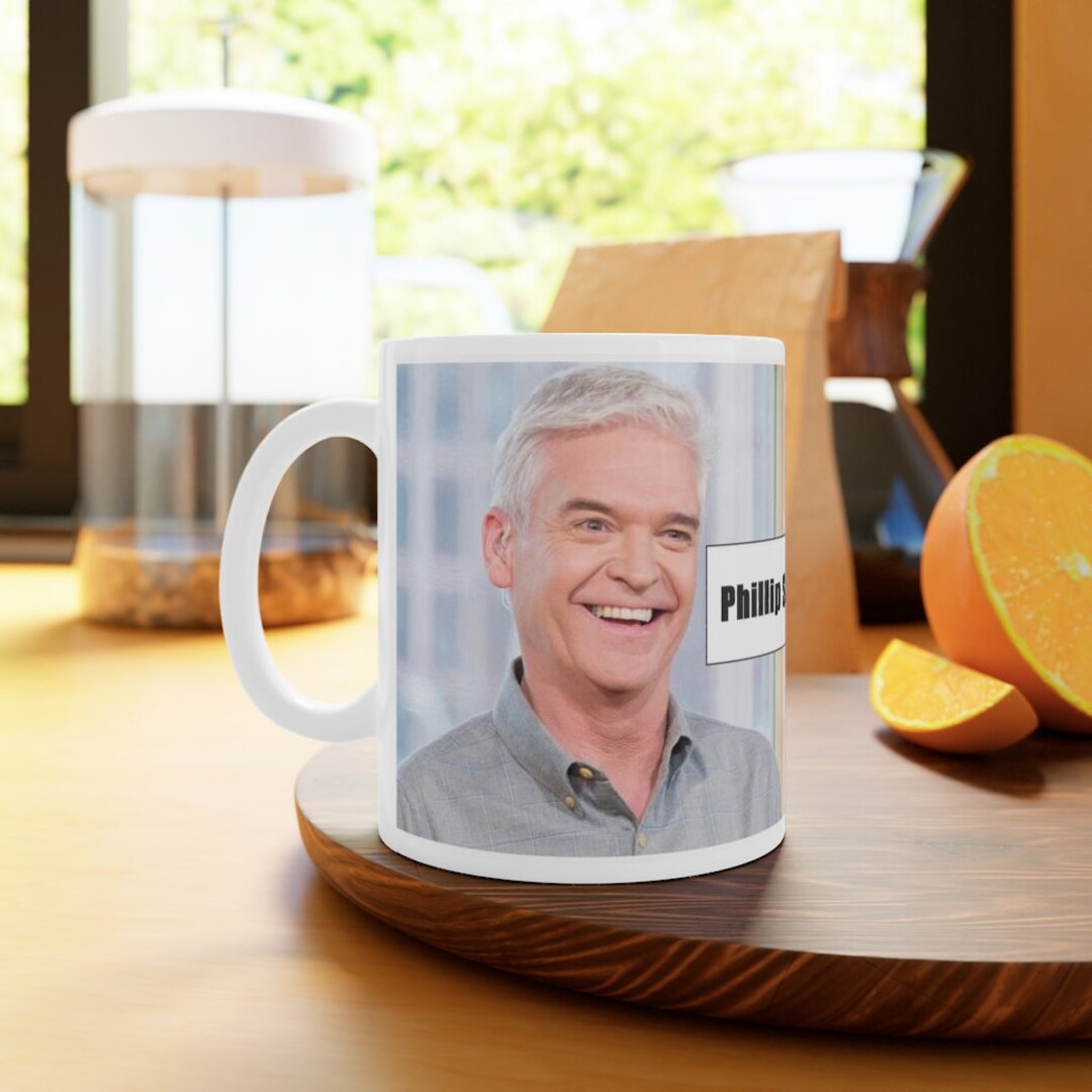 Philip Schofield Personalised White Ceramic Mug, Avaialable in 11oz and ...