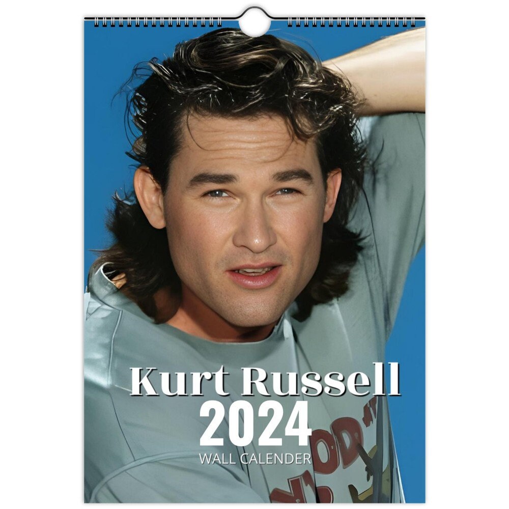 80s Kurt Russell 2024 Slim Dates Personalised Wall Calendar - Etsy