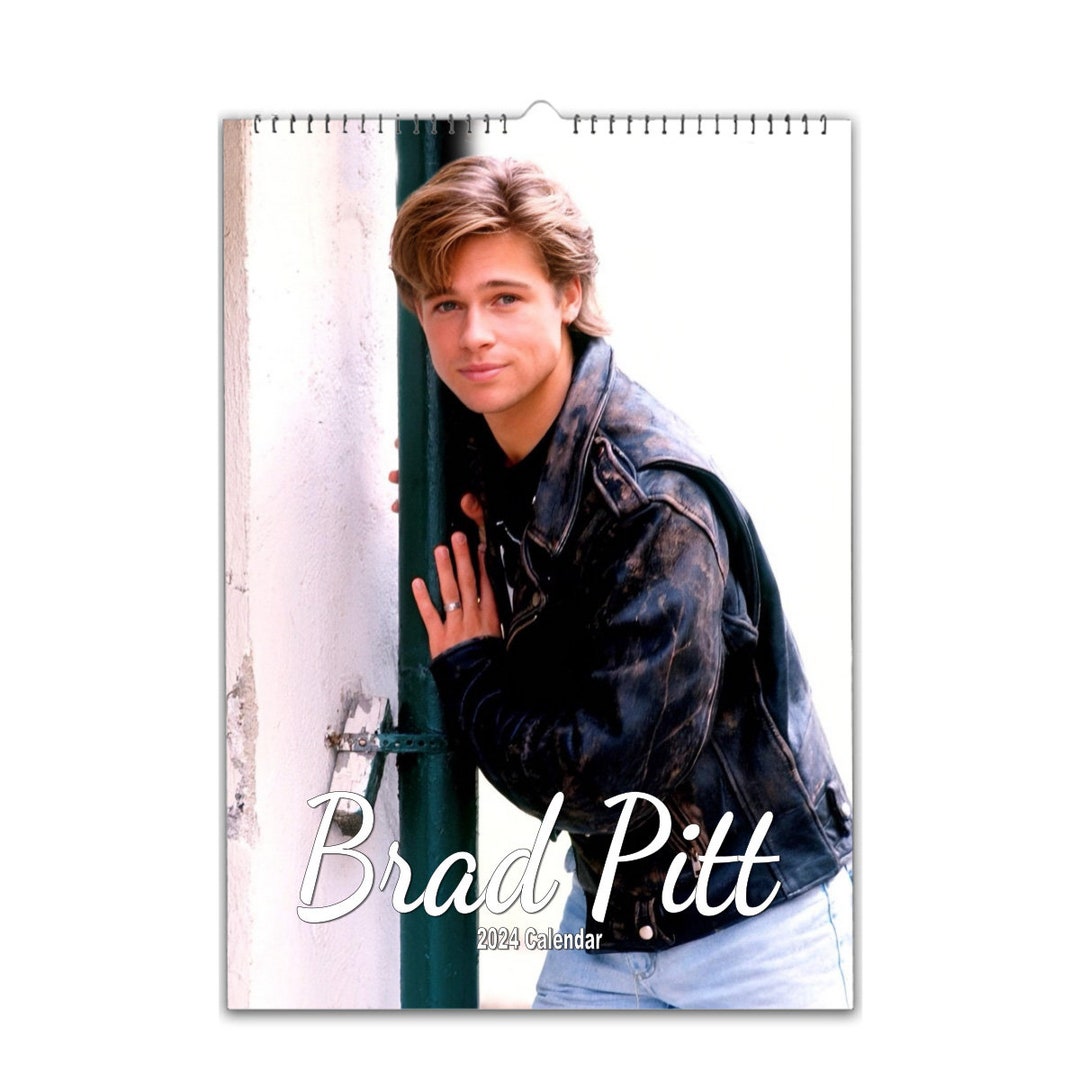 Brad Pitt Early Years 2025/26 Choose Start Month Personalised Wall ...