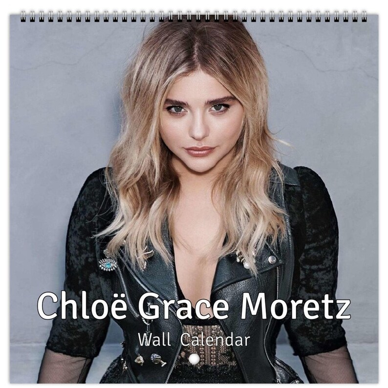 Chloë Grace Moretz Personalised 2024 Large Wall Calendar 12 Month ...