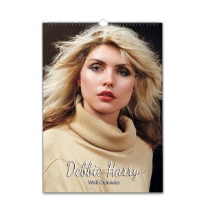 70s Young Debbie Harry 2025/26 Choose Start Month Personalised Wall ...