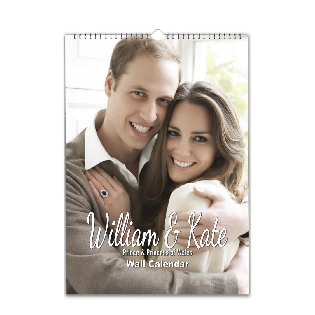 William & Kate Prince and Prncess of Wales 2025/26 | Choose Start Month ...