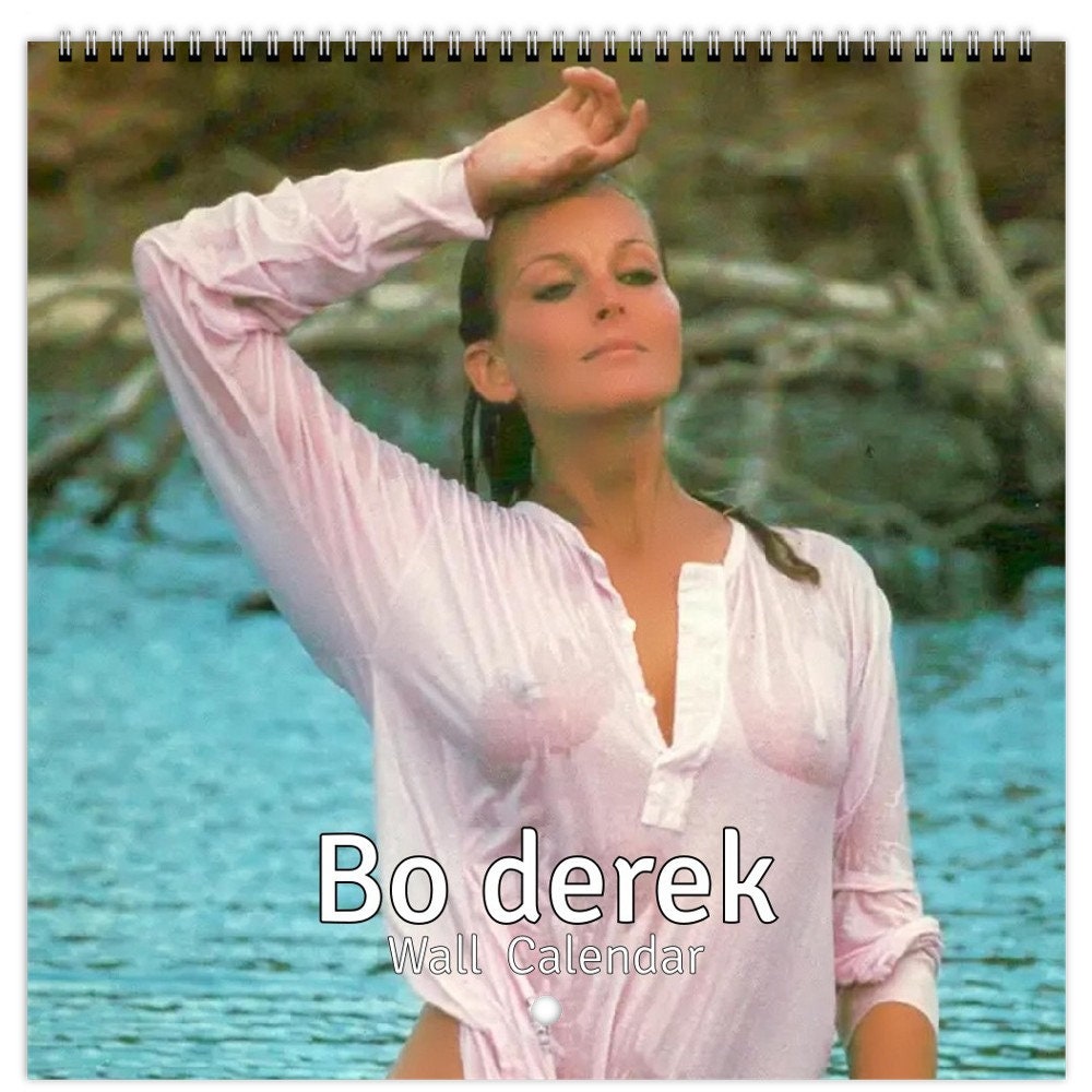Bo Derek Personalised 2024 Large Wall Calendar 12 Month Planner Dates