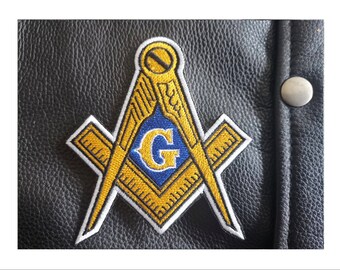 FREEMASON Embroidery Patch Free Mason Masonic Masonry Master ...