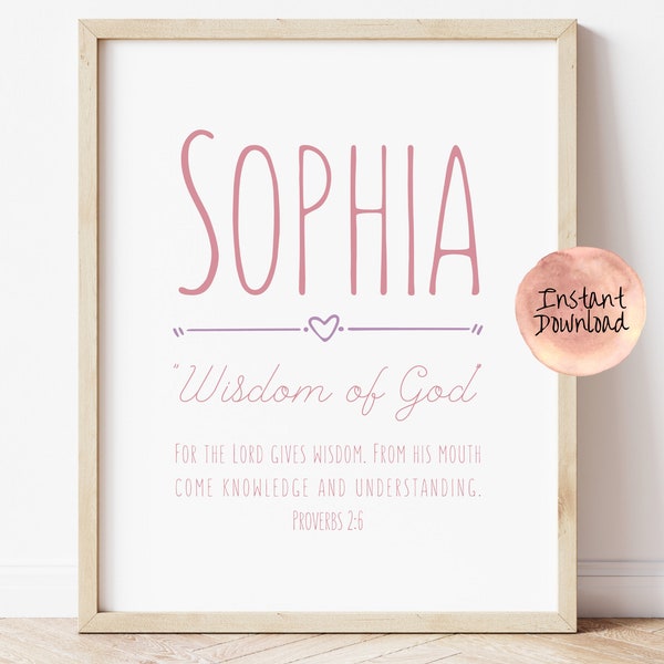 Sophia Name - Etsy