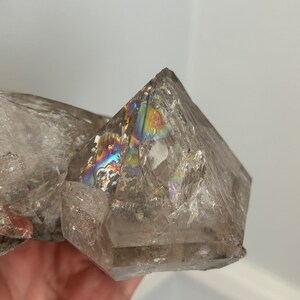 Large Herkimer Diamond Quartz Twin, Skeletal/ Elestial Formation ...