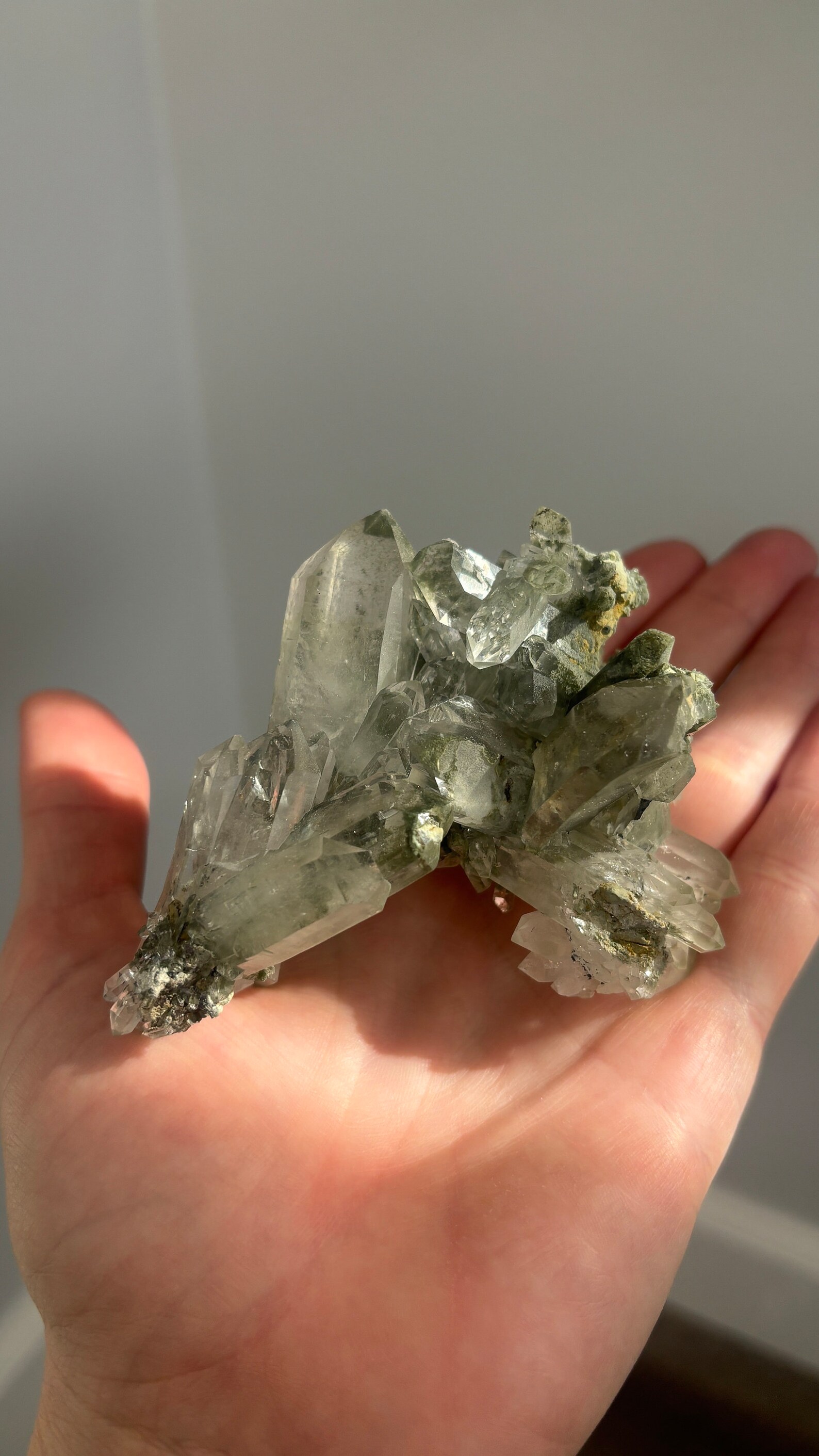 Exquisite Pakistani Chlorite Quartz, Wild Chaotic Composition, Self ...