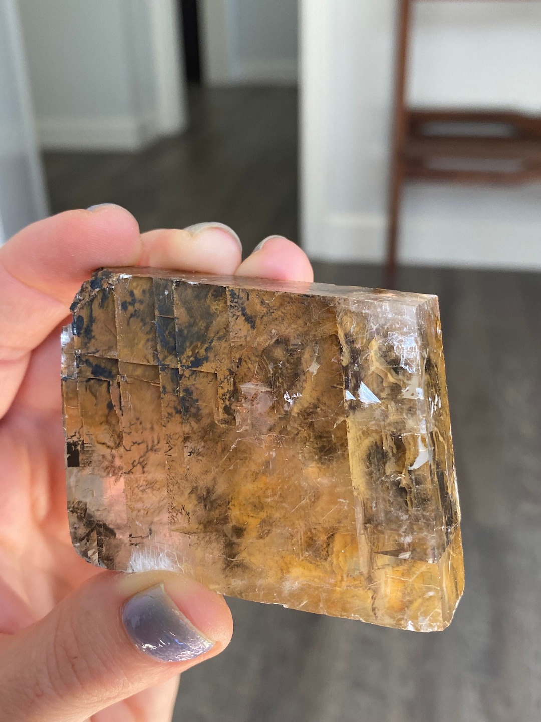 Dendritic Optical Calcite Unique Piece Tons of Geometric - Etsy