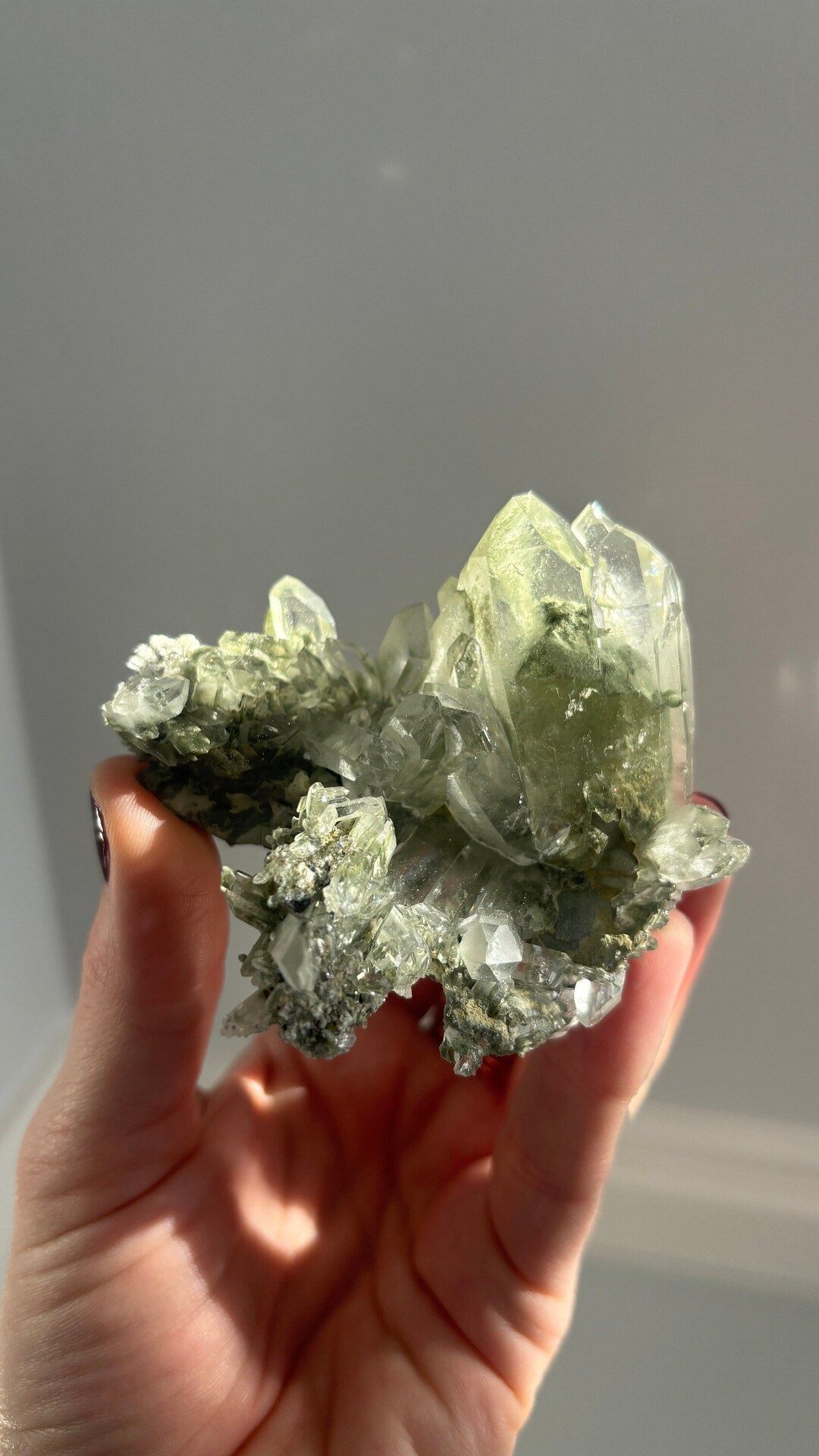 Pakistani Chlorite Quartz, Perfect Floater Piece, Stacked With Dts ...