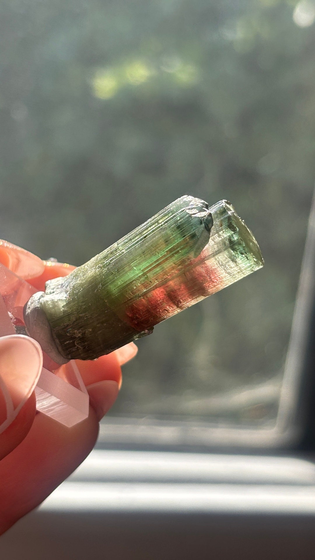 Watermelon Tourmaline Specimen, Large, Terminated, Bright Color ...