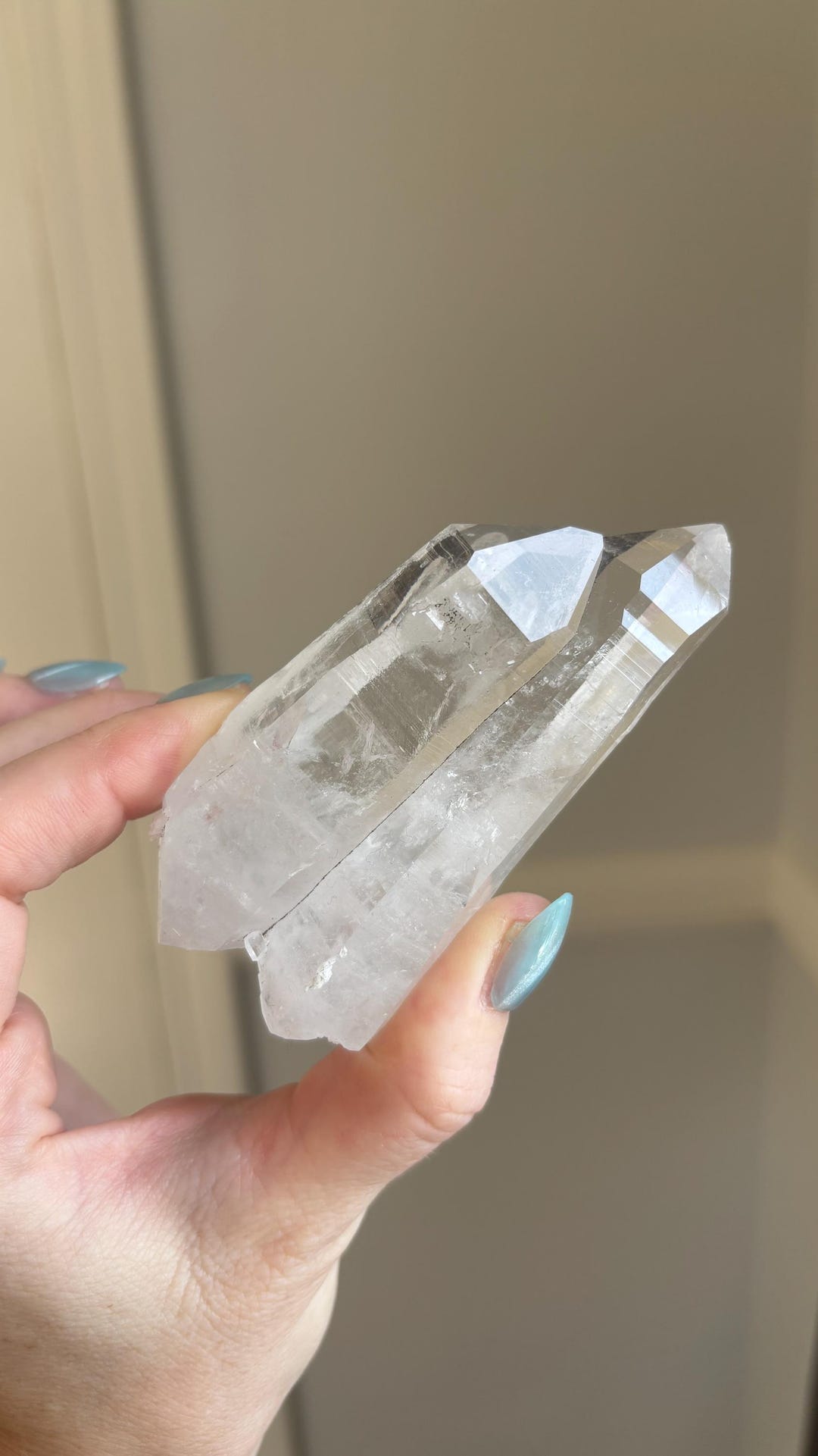 Twin Double Terminated Quartz, Arkansas Quartz DT, Clear Quartz Points ...