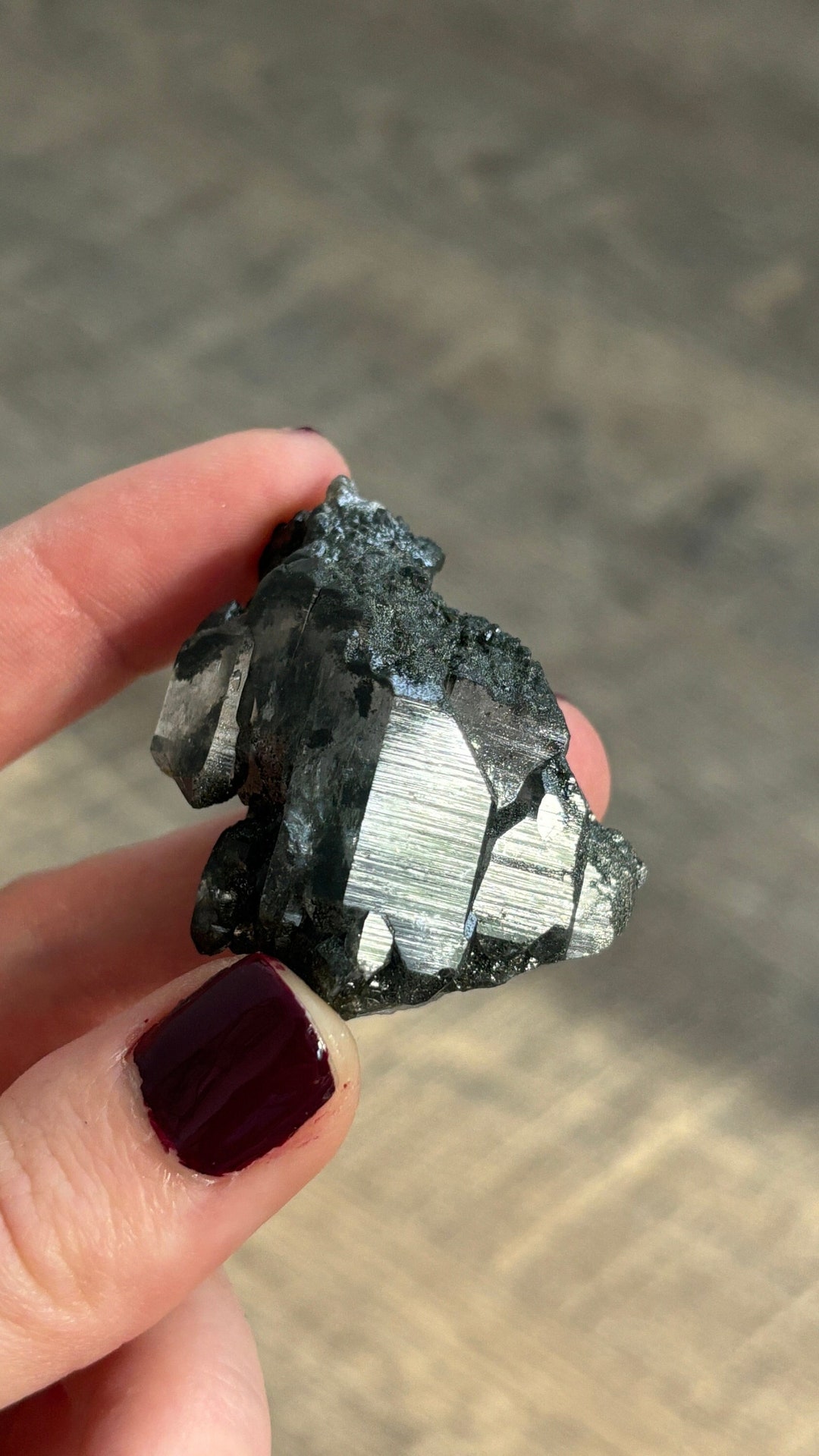 Pakistani Chlorite Quartz, Lovely Elestial Formations, Rehealing, Dark ...