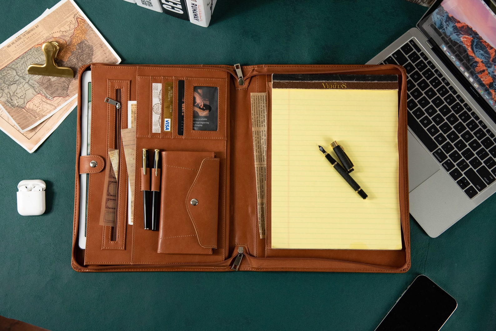 Custom Portfolio Case, Personalized Portfolio for Men/women, Padfolio ...