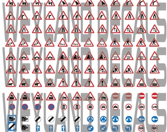 Scale Road Signs - Etsy