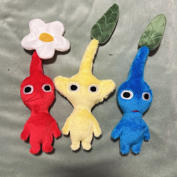 Pikmin Plushies - Etsy