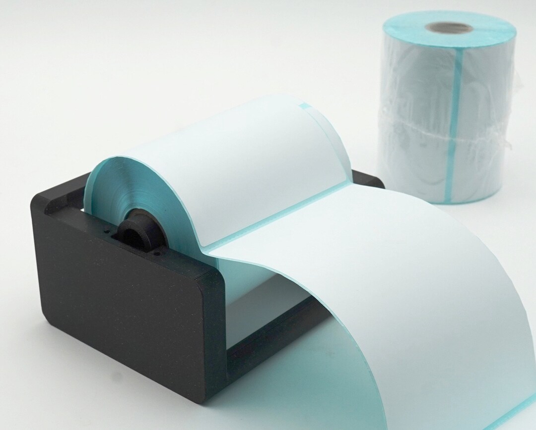 Reusable Label Dispenser W/ 250 Shipping Labels (4 X 6") for Rollo ...