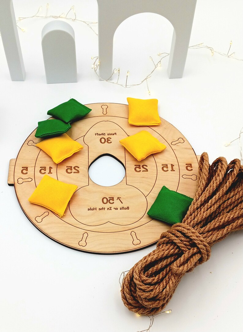 Corn Hole Game Bag Toss Femdom Game For Cbt Bdsm Games Dominatrix Games Toys Etsy