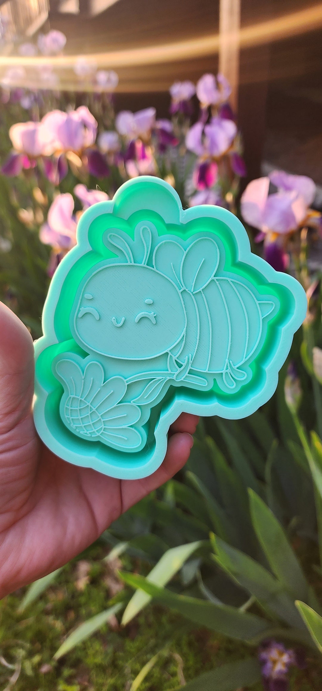 Bumble Bee Flower SILICONE Freshie Mold - Etsy