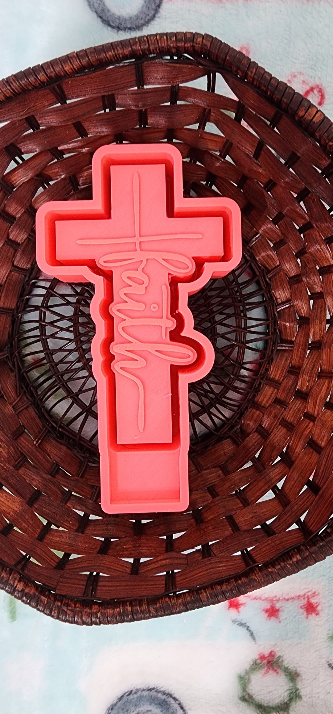 Faith Cross SILICONE Freshie Mold - Etsy
