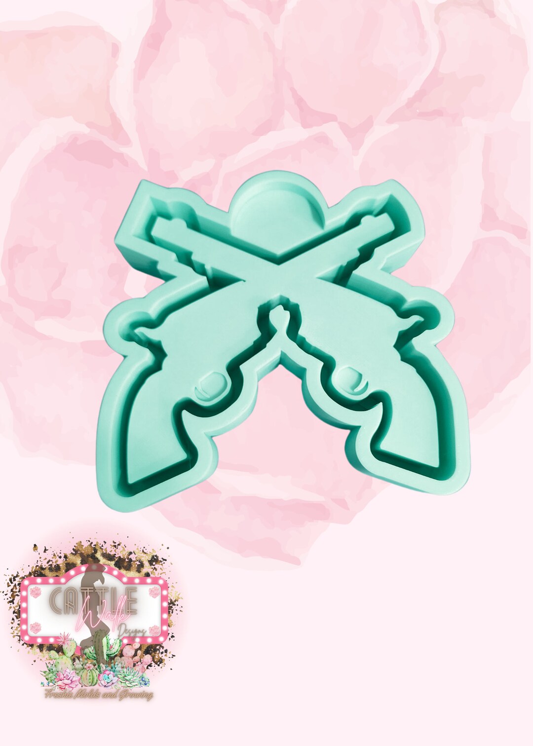 Double Revolver SILICONE Freshie Mold - Etsy