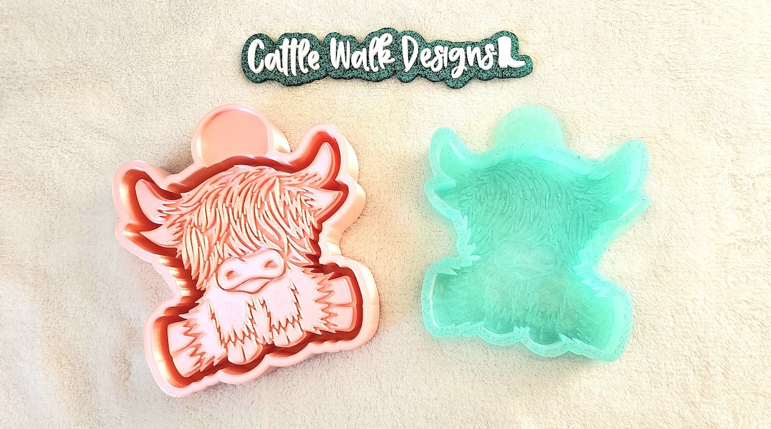 Highland Cow Silicone Mold - Etsy