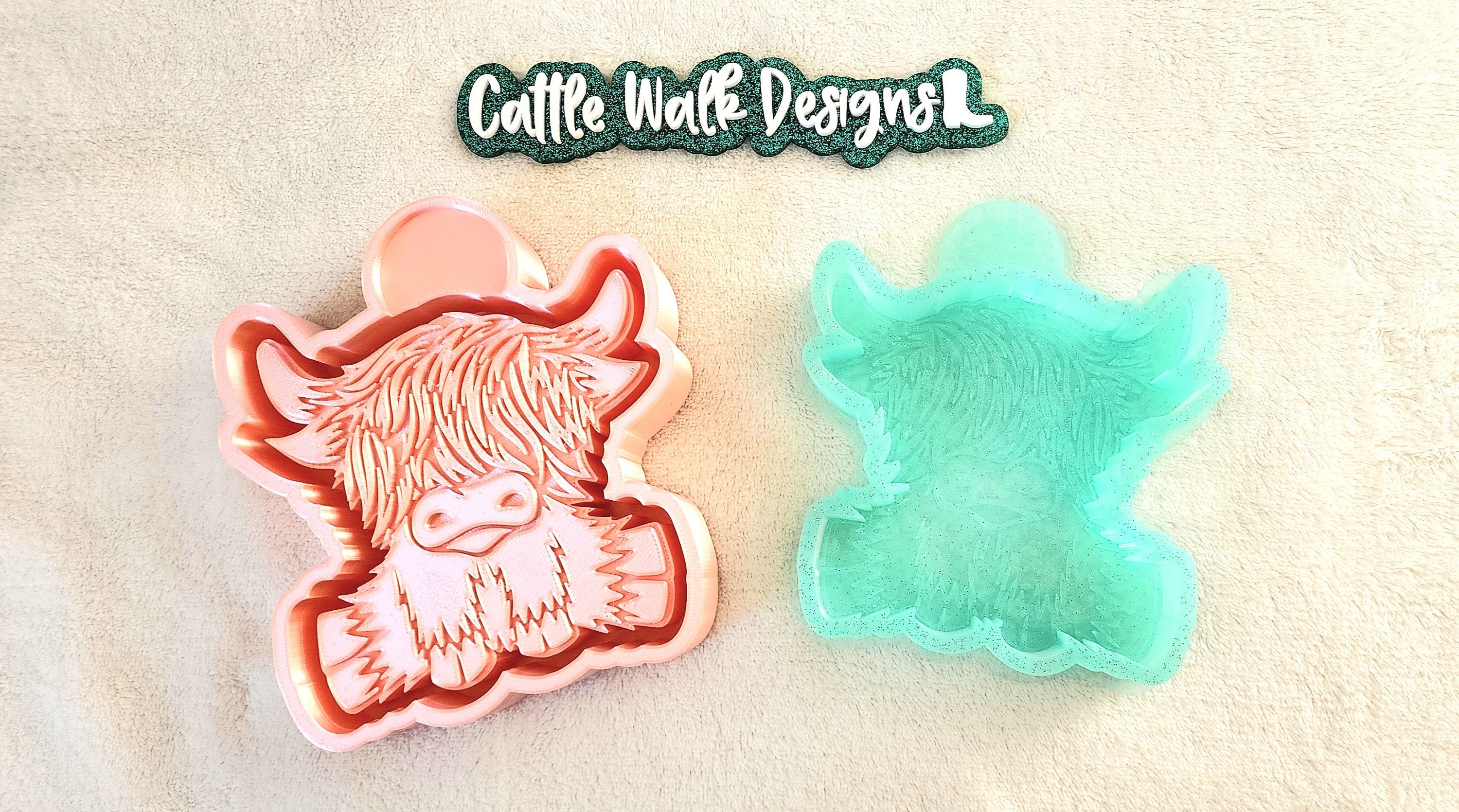 Highland Cow Silicone Mold - Etsy