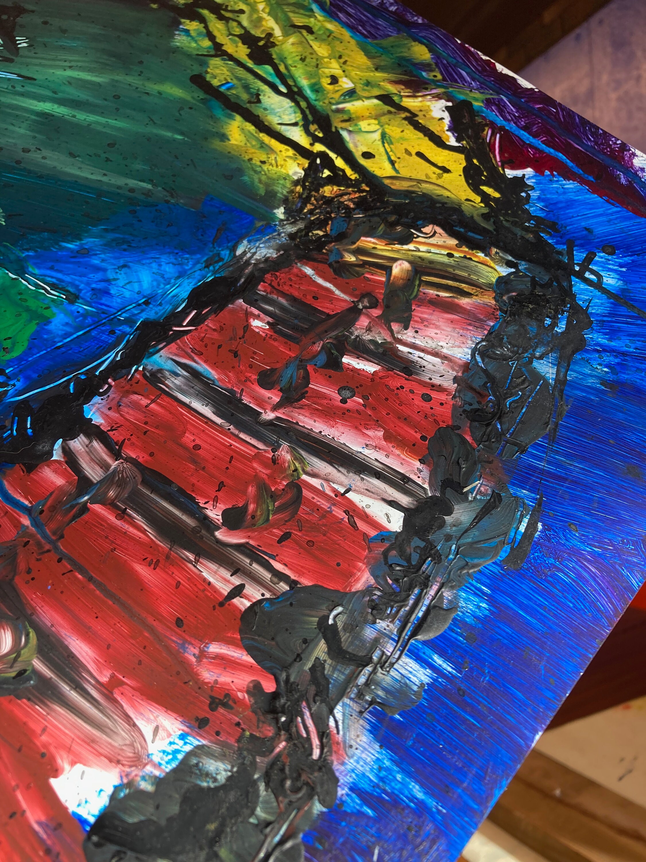 Yupo Jesus Original Modern Art Painting - Etsy