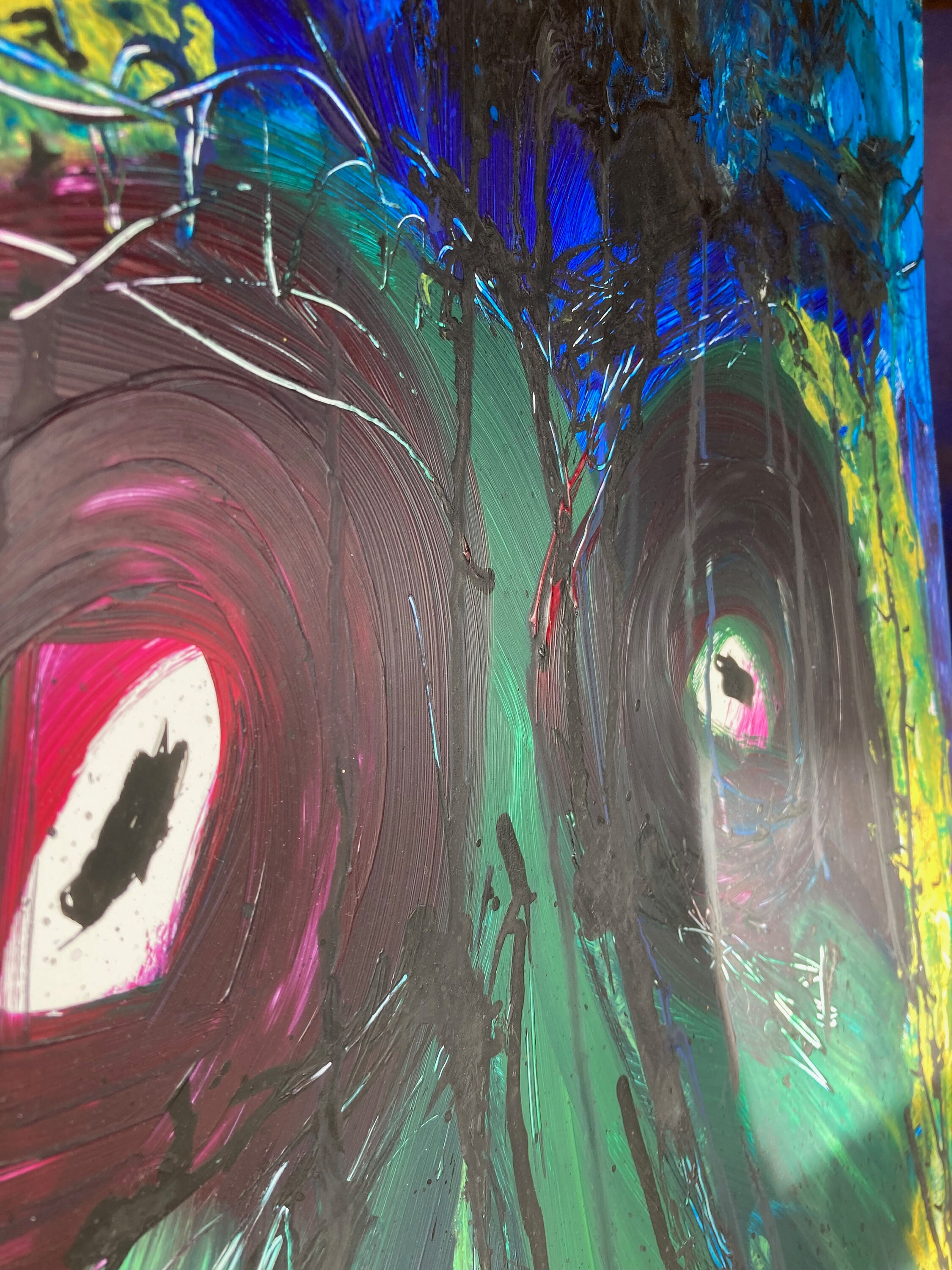 Yupo Jesus Original Modern Art Painting - Etsy
