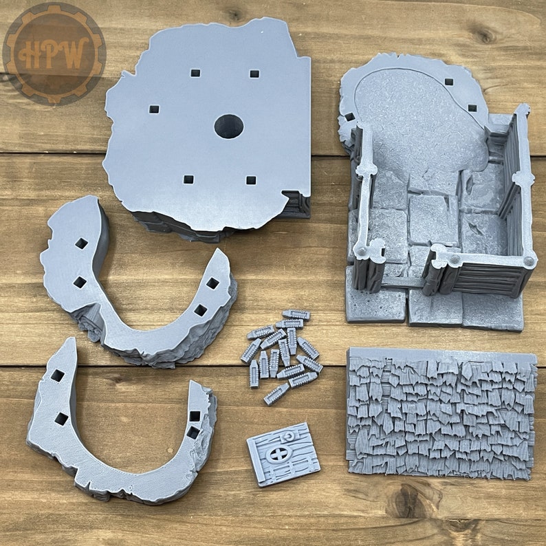 Lighthouse | Beacon Tower | Miniature Gaming Terrain Kit | Gamescape3d ...