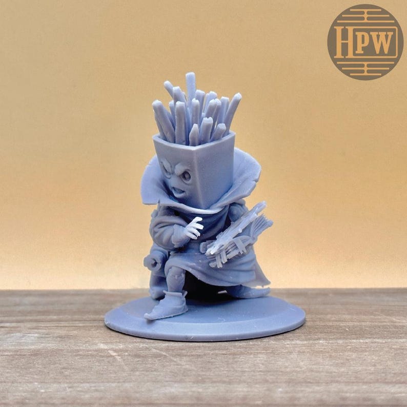 French Fries Warlock | Savory Soldier | Food Fight | Quirky Unlimited ...