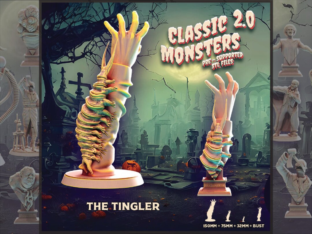 The Tingler | Parasite Miniature | Heroes & Beasts | Classic Movie ...