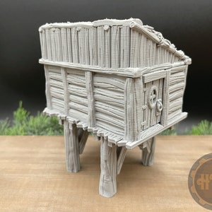 Wood Shed | Storage Hut | Miniature Gaming Terrain Kit | Gamescape3d ...