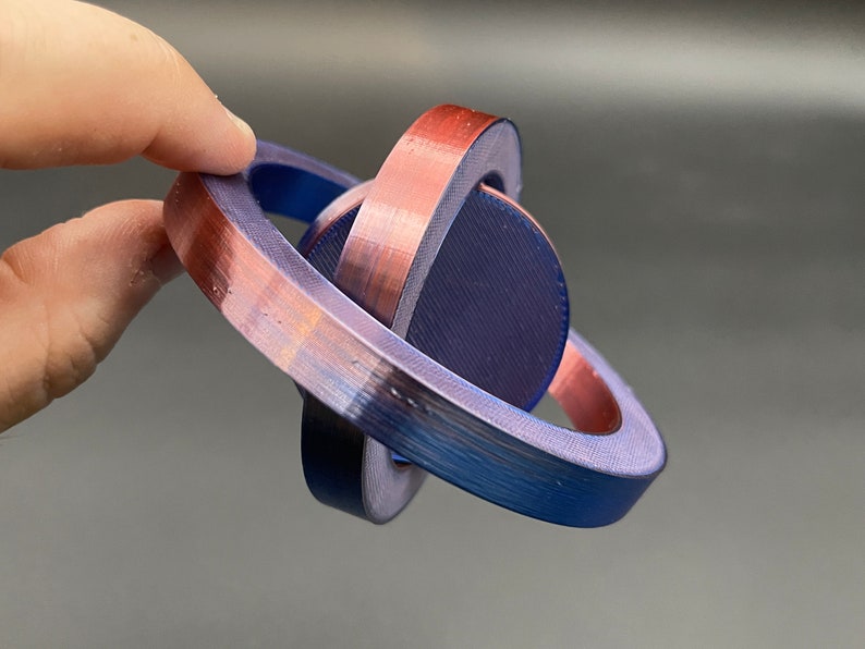 Fidget Gyroscope Spinner Stress Relief Gadget Relaxing Fiddle Toy - Etsy