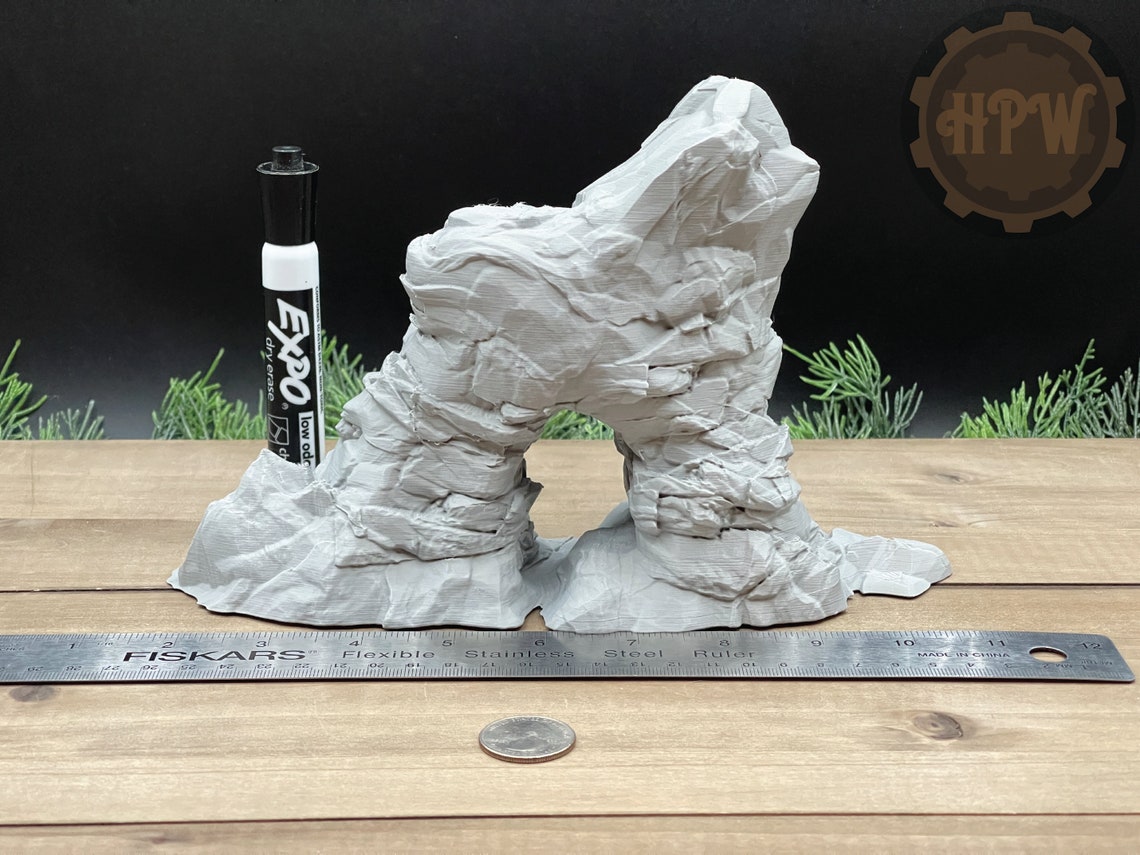 Sea Gate Rock | Stone Archway | Miniature Gaming Terrain | Gamescape3d ...