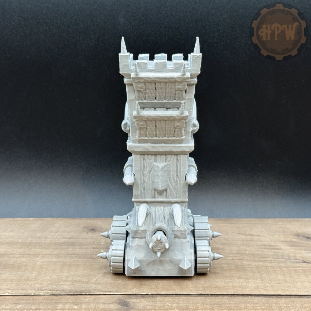 Siege Tower Dwarven War Machine Unchained Games Tabletop - Etsy