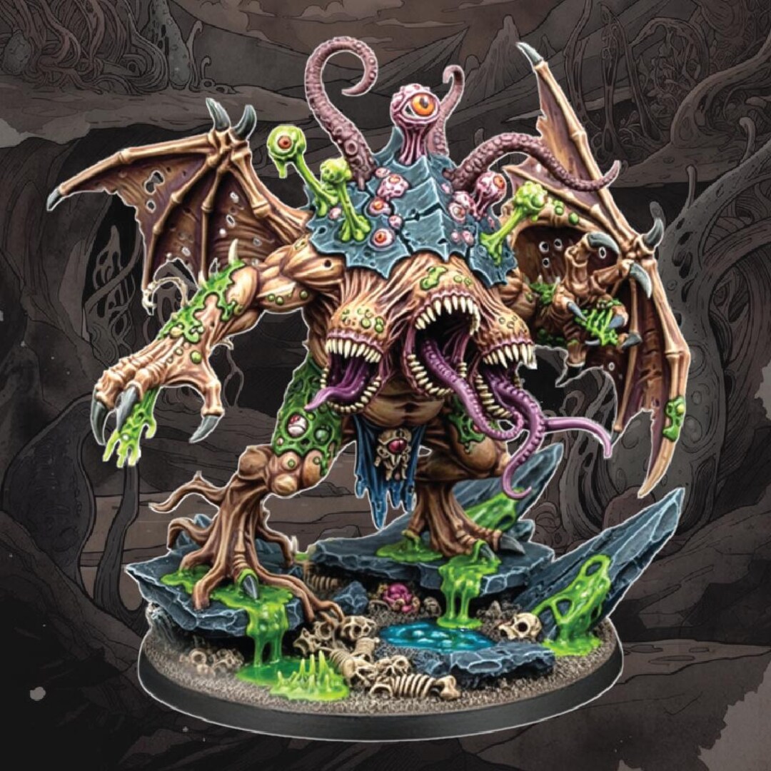 The Charnel Watcher | Eldritch Miniature | Cosmondo | Bestiary of the ...