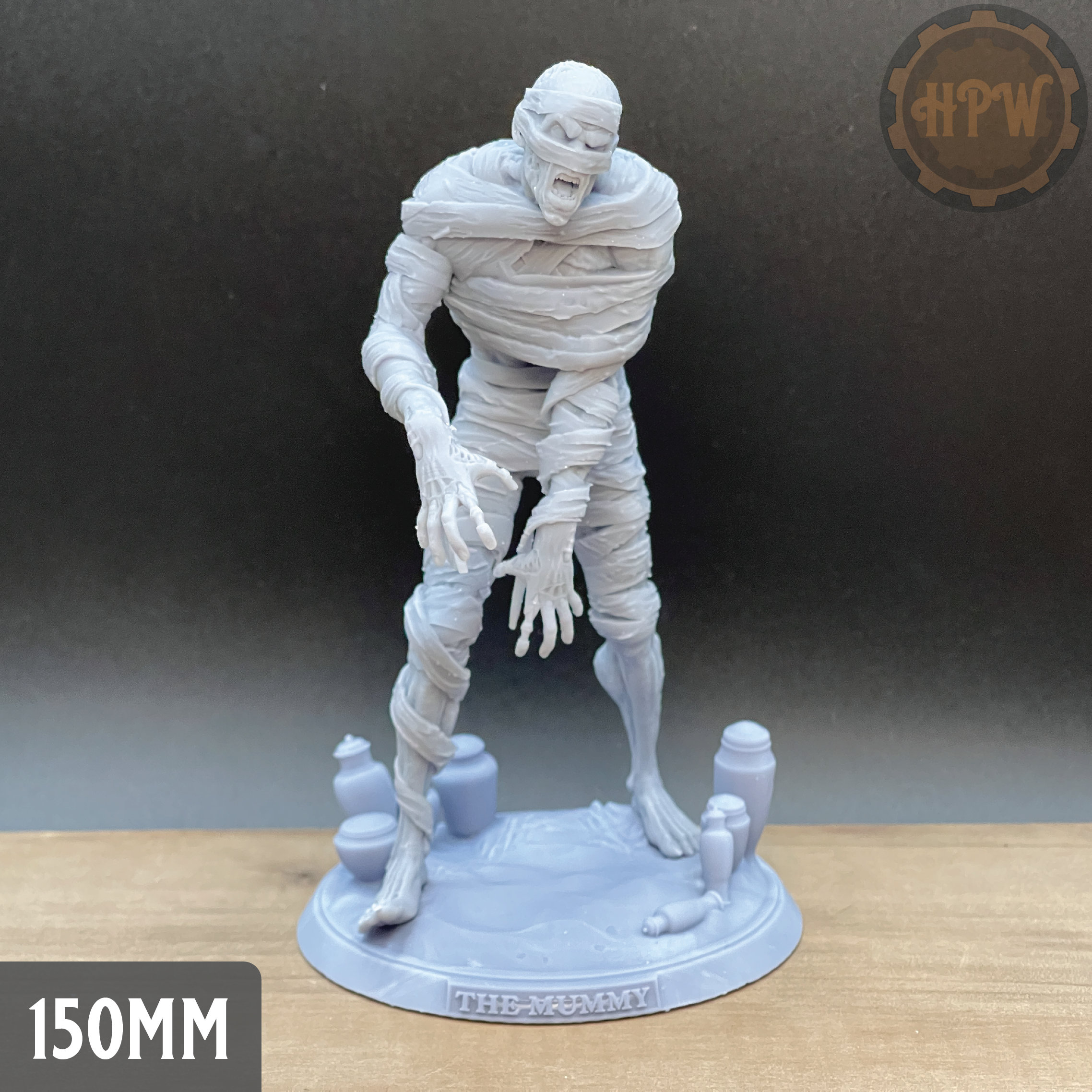 Mummy Undead Miniature Heroes & Beasts Classic Movie Monsters Dnd Rpgs ...
