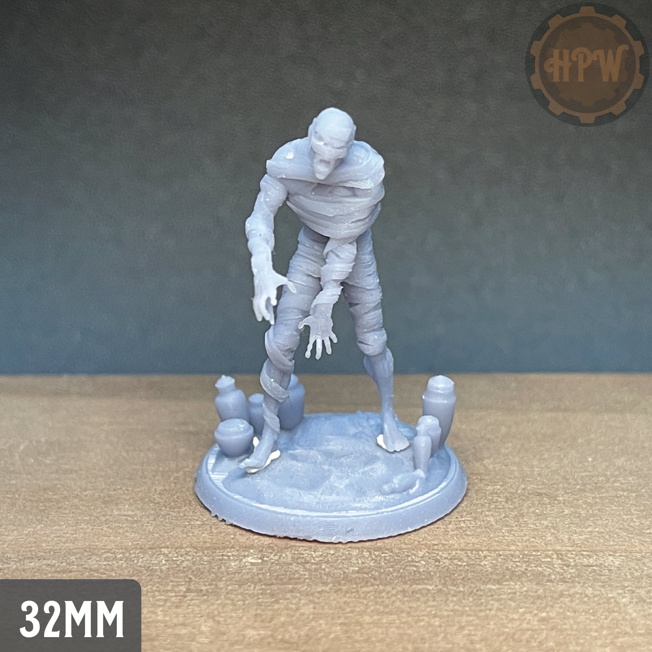 Mummy Undead Miniature Heroes & Beasts Classic Movie Monsters Dnd Rpgs ...