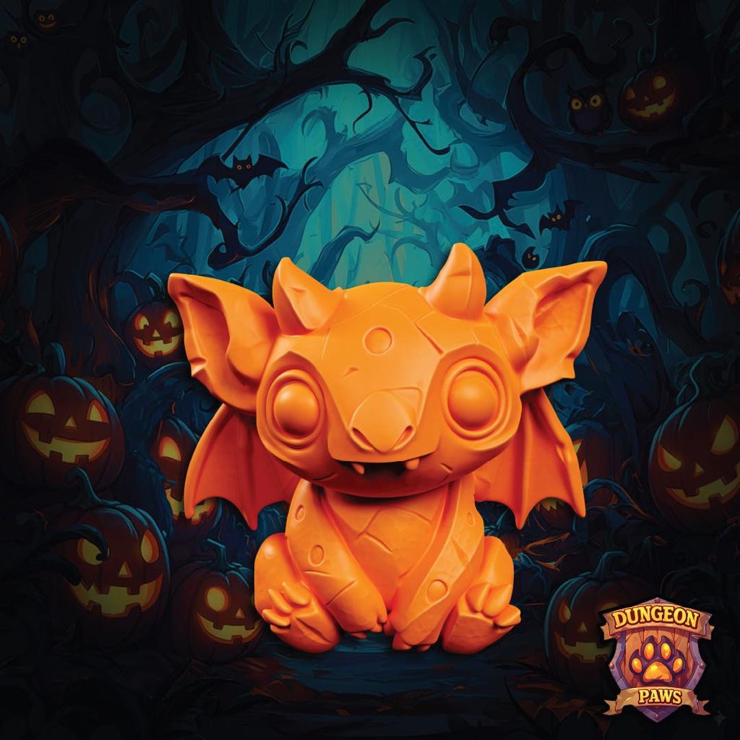 Pebbles the Gargoyle | Chibi Miniature | Dungeon Paws | Tiny Pals ...