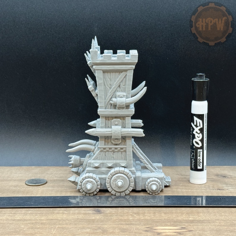 Siege Tower | Dwarven War Machine | Unchained Games | Tabletop ...