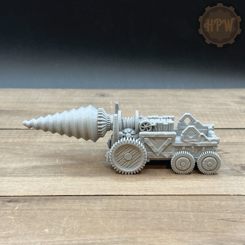 Mining Drill | Dwarven Machine | Unchained Games | Tabletop Accessory ...