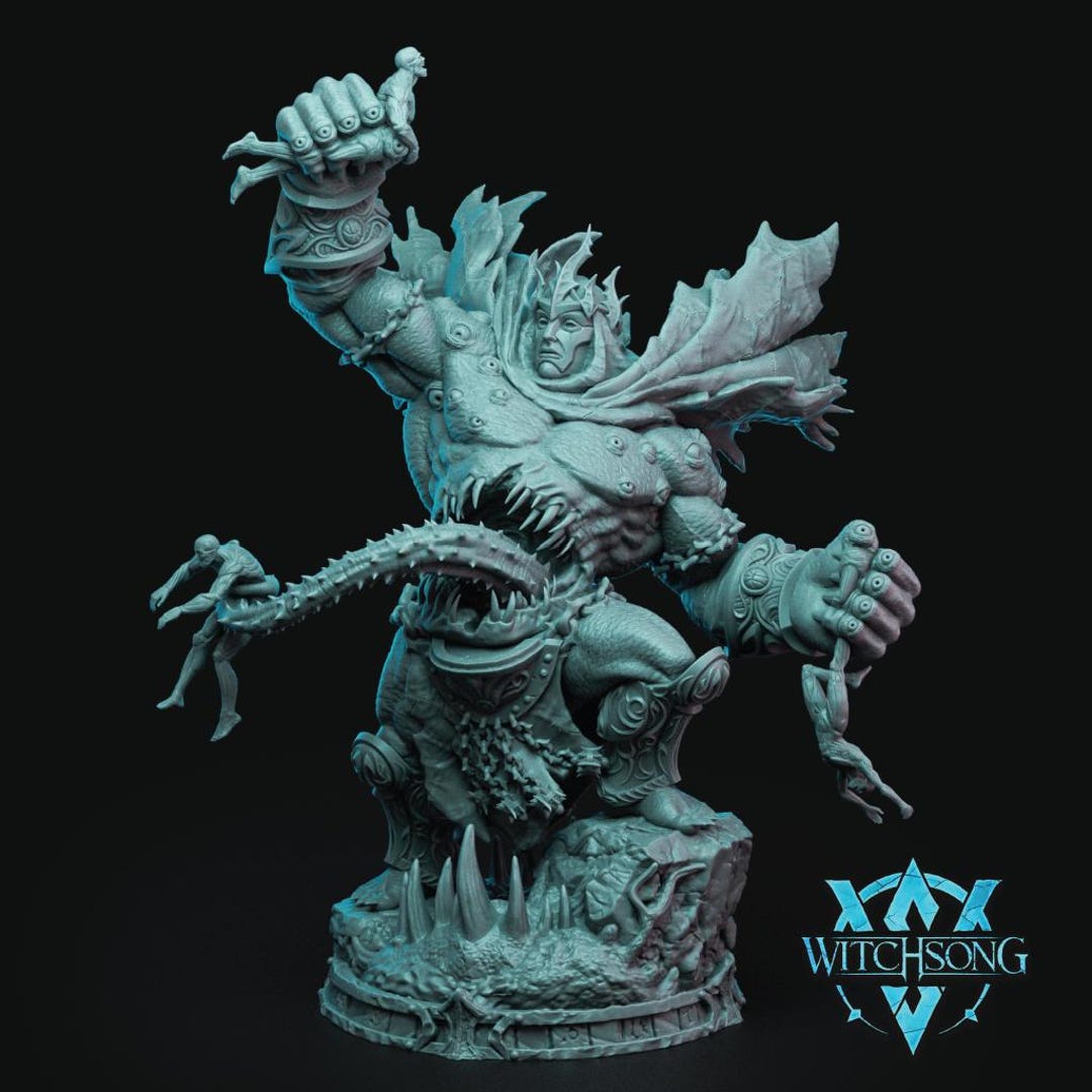 Knight of Gluttony | Nightmare Miniature | Witchsong Miniatures | 3D ...