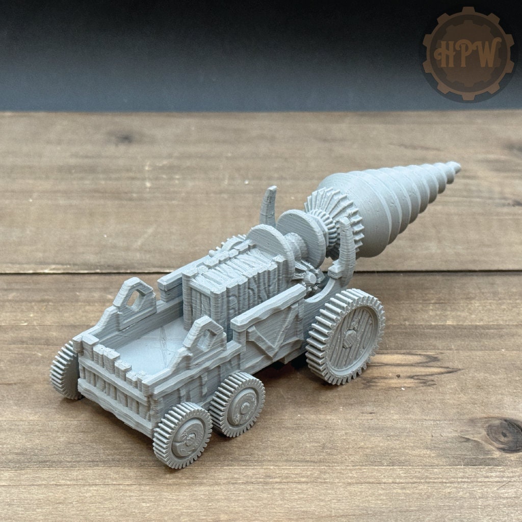 Mining Drill | Dwarven Machine | Unchained Games | Tabletop Accessory ...