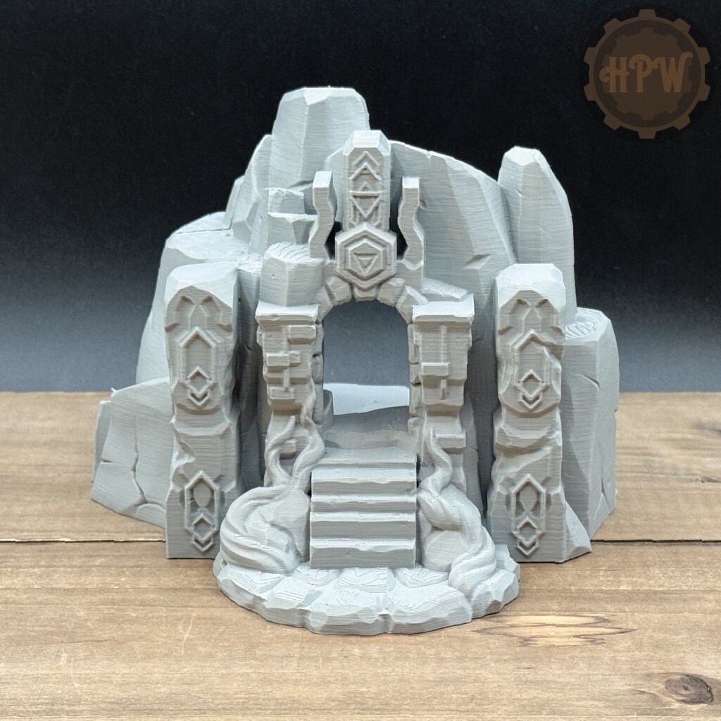 Ancestor's Temple Dwarven Terrain Unchained Games Tabletop Accessory ...