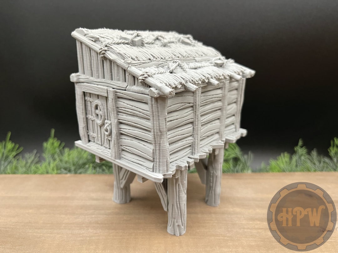 Wood Shed | Storage Hut | Miniature Gaming Terrain Kit | Gamescape3d ...