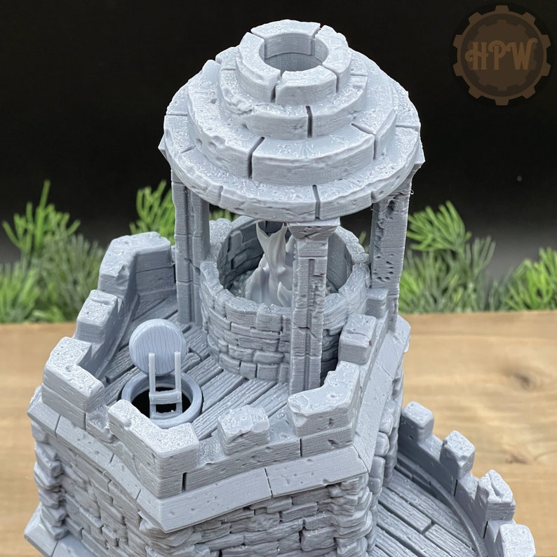 Lighthouse | Beacon Tower | Miniature Gaming Terrain Kit | Gamescape3d ...